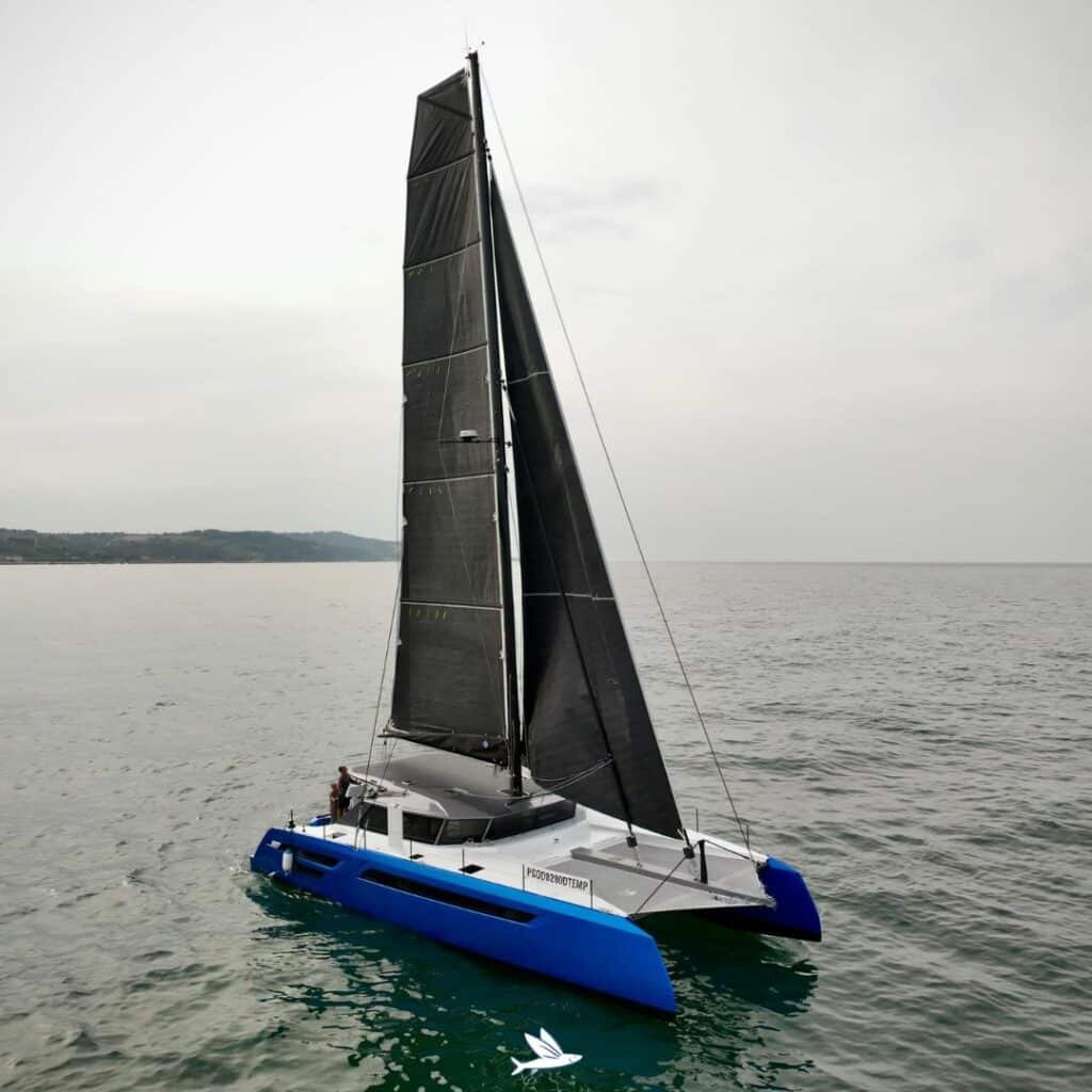 Maiden voyage of the SWISS CAT 55 – cat sale